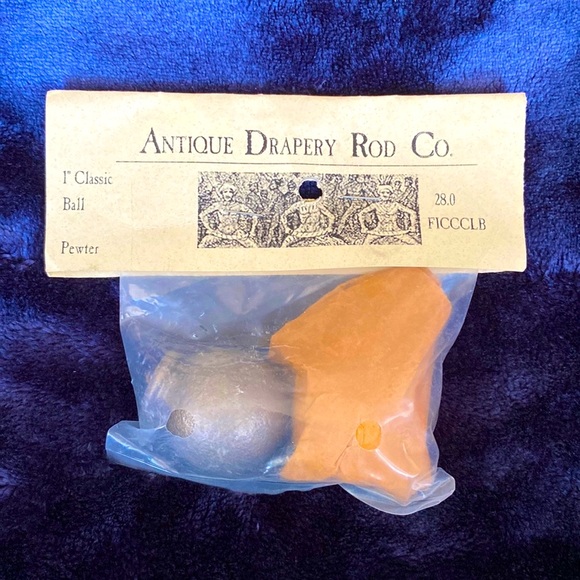 Antique Drapery Rod Co. | Other | Antique Drapery Rod Co Classic Ball ...